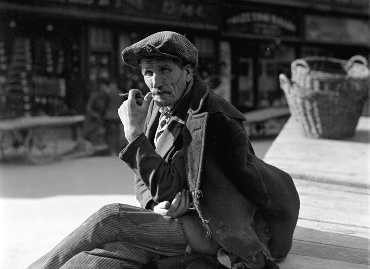 Ljudi s ulice: Čovjek u Ilici portretiran fotoaparatom Toše Dabca 1938 ...