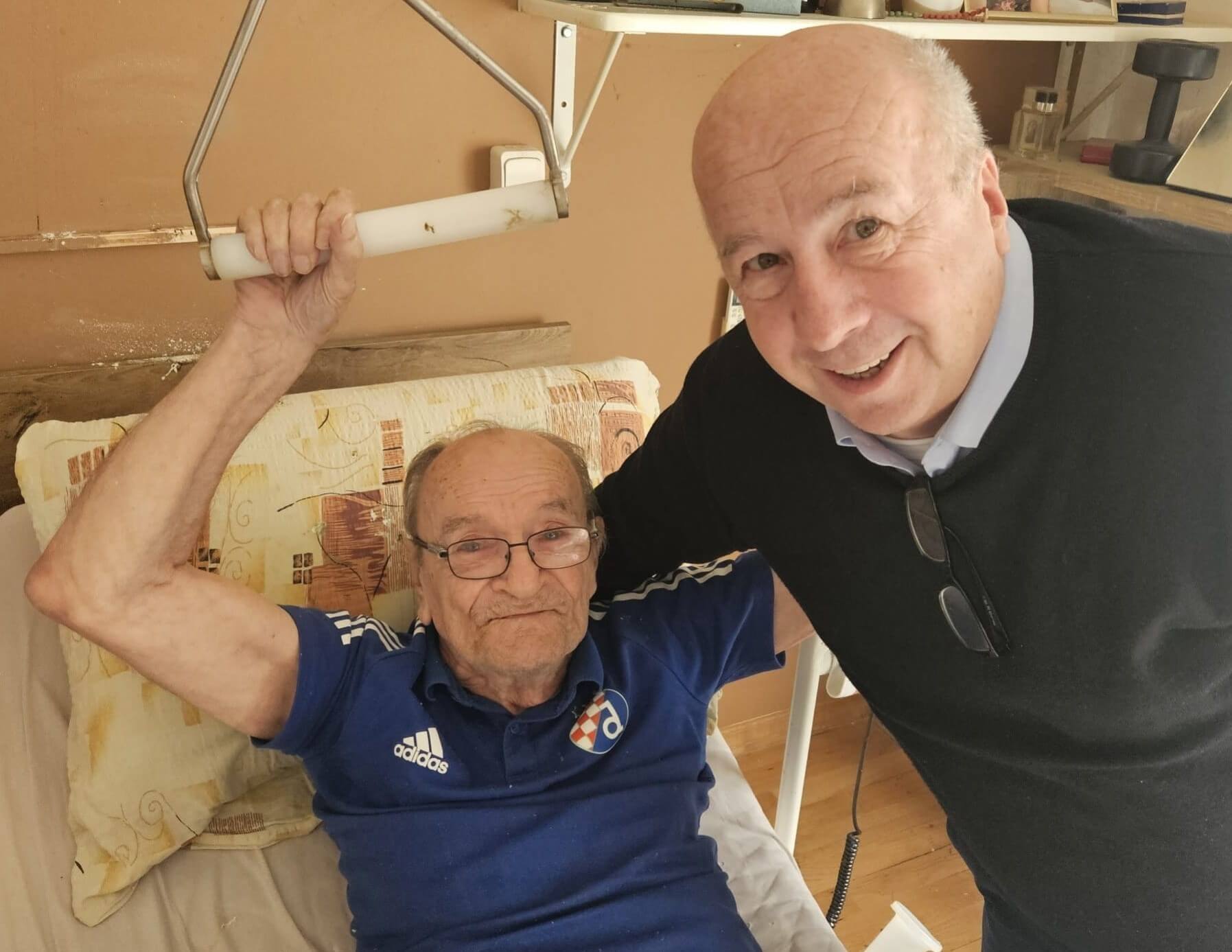 Zajec posjetio 82-godišnju Dinamovu legendu: 'Jedan od najvećih igrača ...